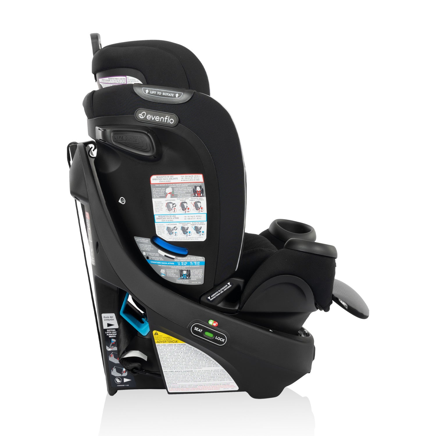 Evenflo Revolve360 Rotational All-In-One Car Seat - Evenflo® Official ...