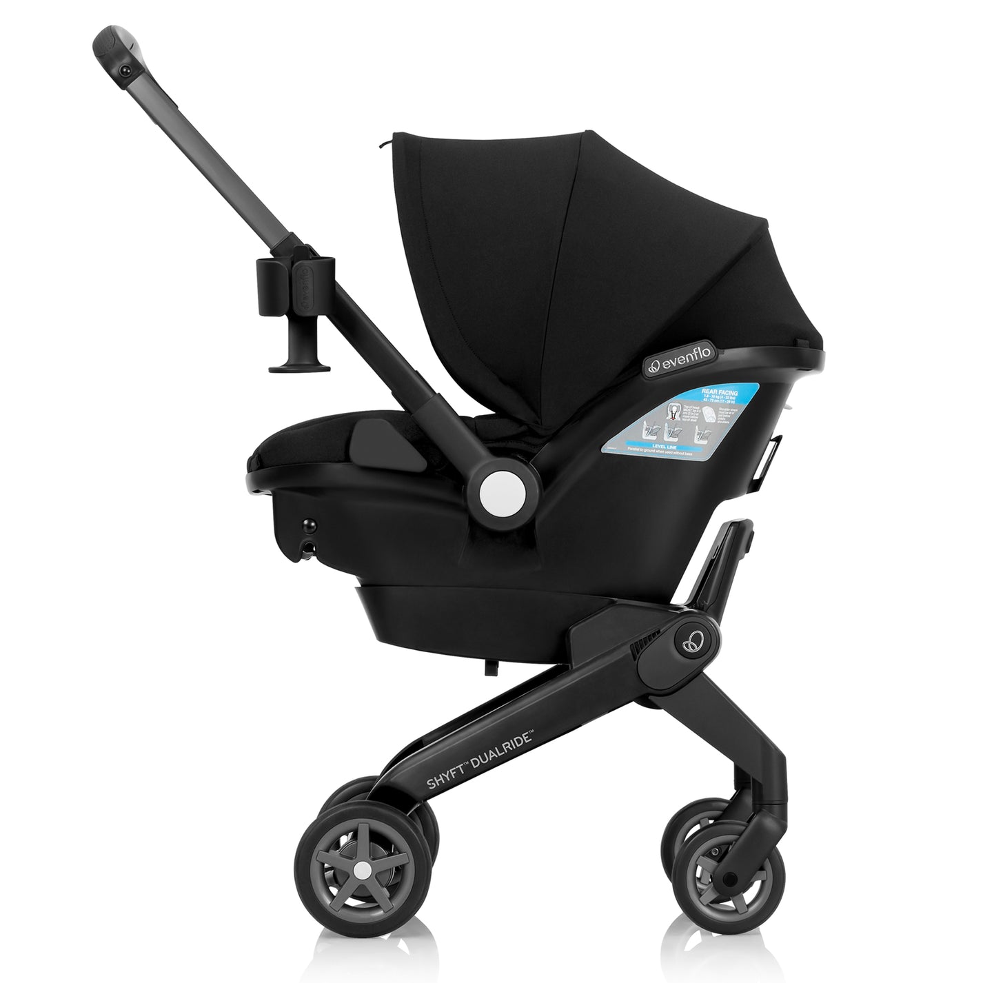 Evenflo Shyft DualRide Infant Car Seat Stroller Combo - Evenflo ...