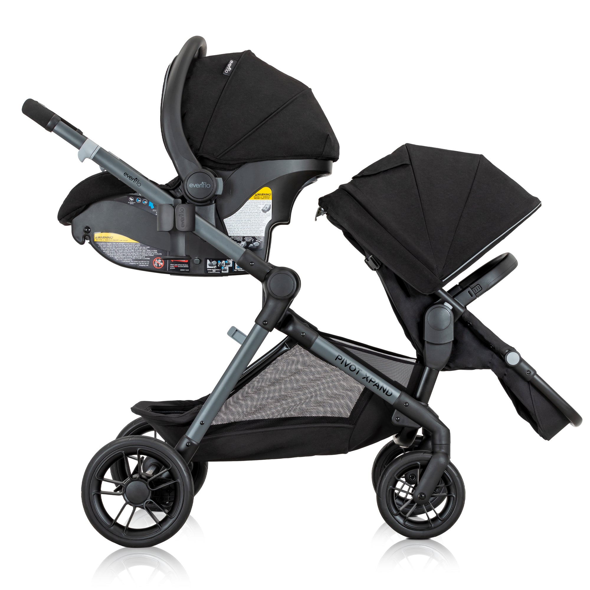 Pivot Xpand Modular Travel System with LiteMax Infant Car Seat ...