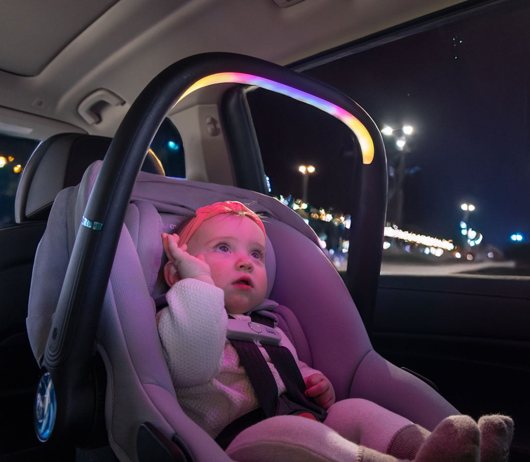 Evenflo SensorySoothe: New Car Seat Light & Noise Technology | Evenflo ...