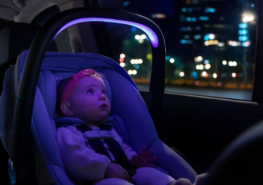 Evenflo SensorySoothe: New Car Seat Light & Noise Technology | Evenflo ...