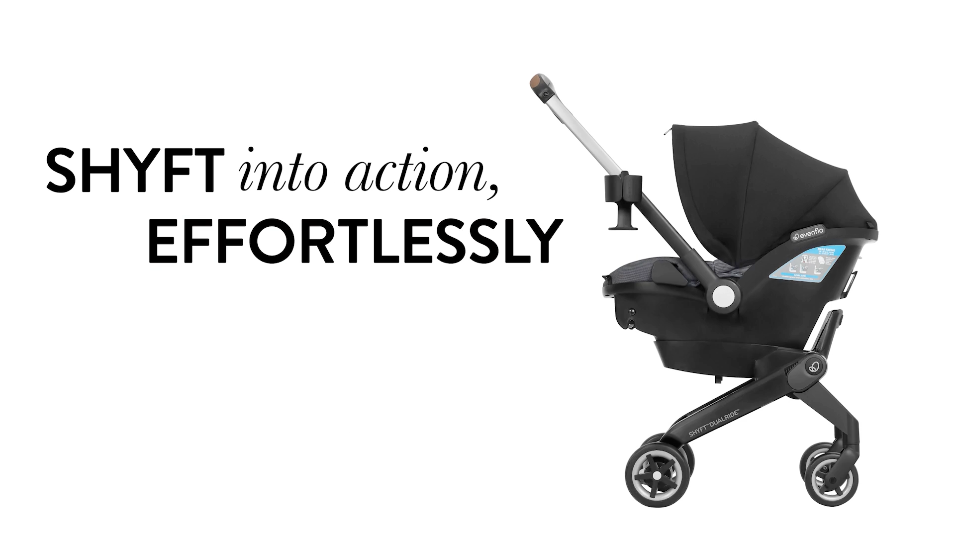 Shyft Dualride Infant Car Seat Stroller Combo | Evenflo® Official Site ...