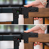 Barn Door Walk-Thru Baby Gate | Evenflo® Official Site