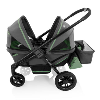 Pivot Xplore Dreamz All-Terrain Stroller Wagon with Bassinet Insert ...
