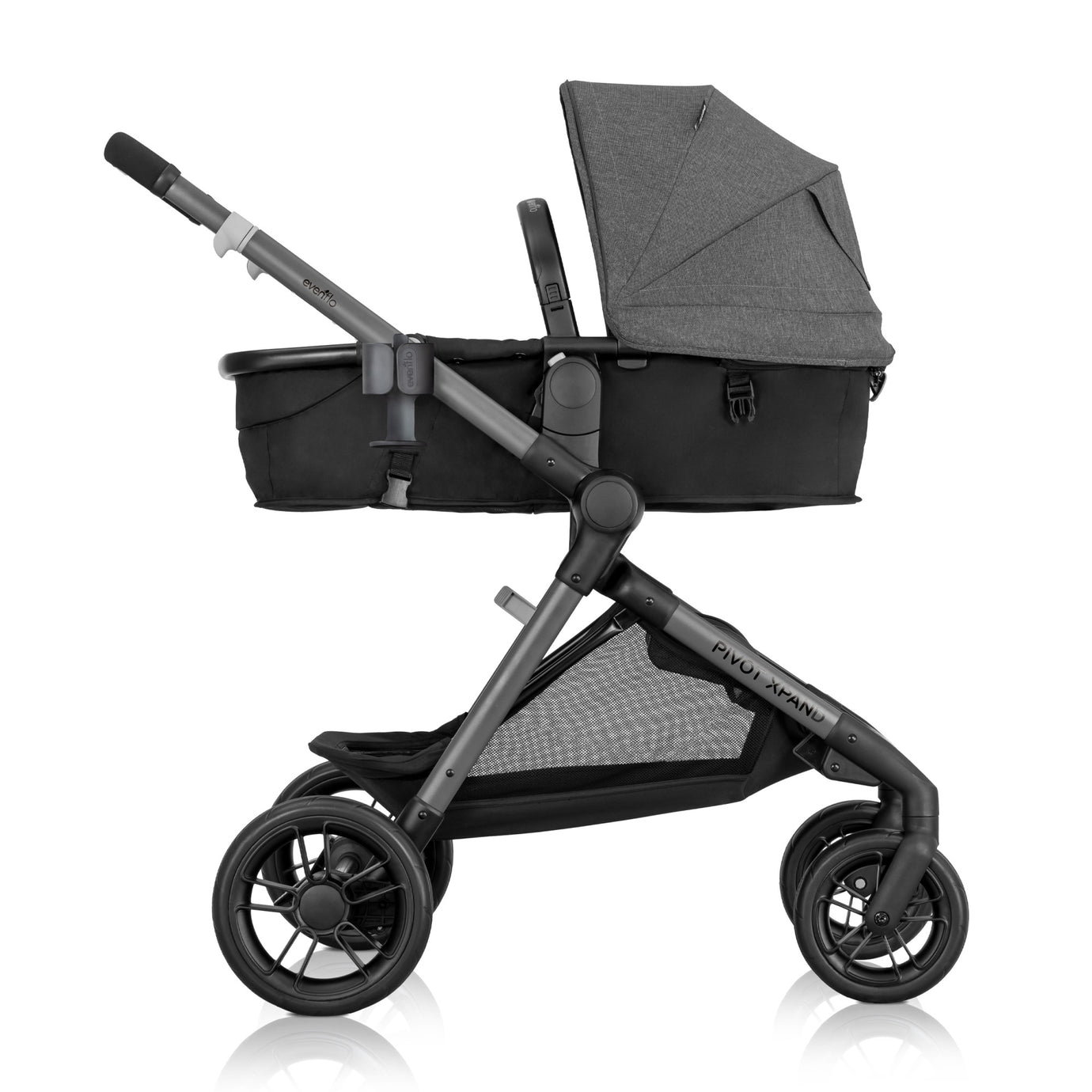 Evenflo Pivot Xpand Travel System with LiteMax Preemie and Infant Car ...