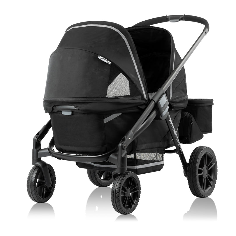 Evenflo Pivot Xplore Dreamz All-Terrain Stroller Wagon with Bassinet ...