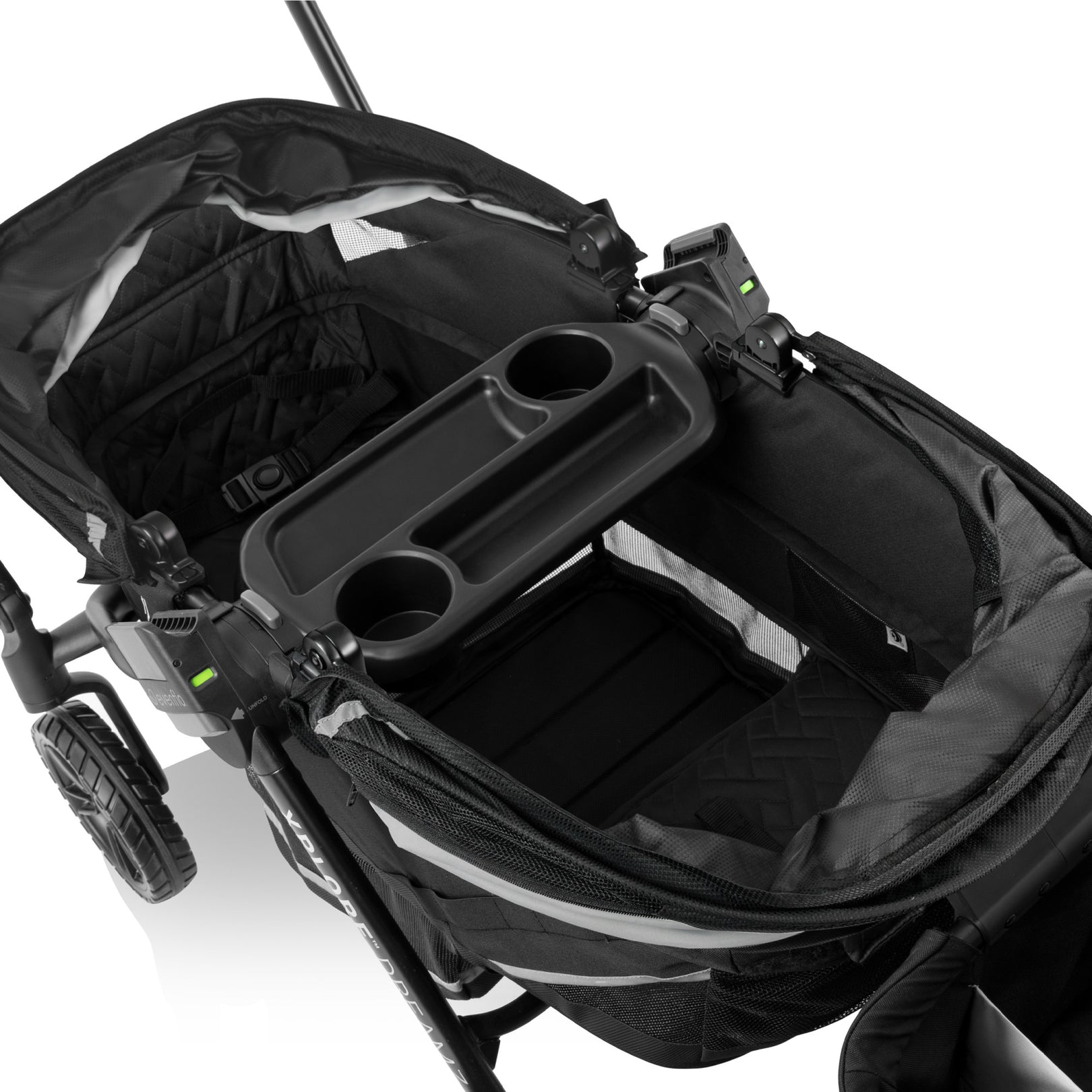 Evenflo Pivot Xplore Dreamz All-Terrain Stroller Wagon with Bassinet ...