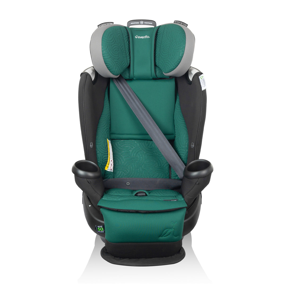 Revolve360 Extend All-in-One Rotating Car Seat with Green & Gentle ...