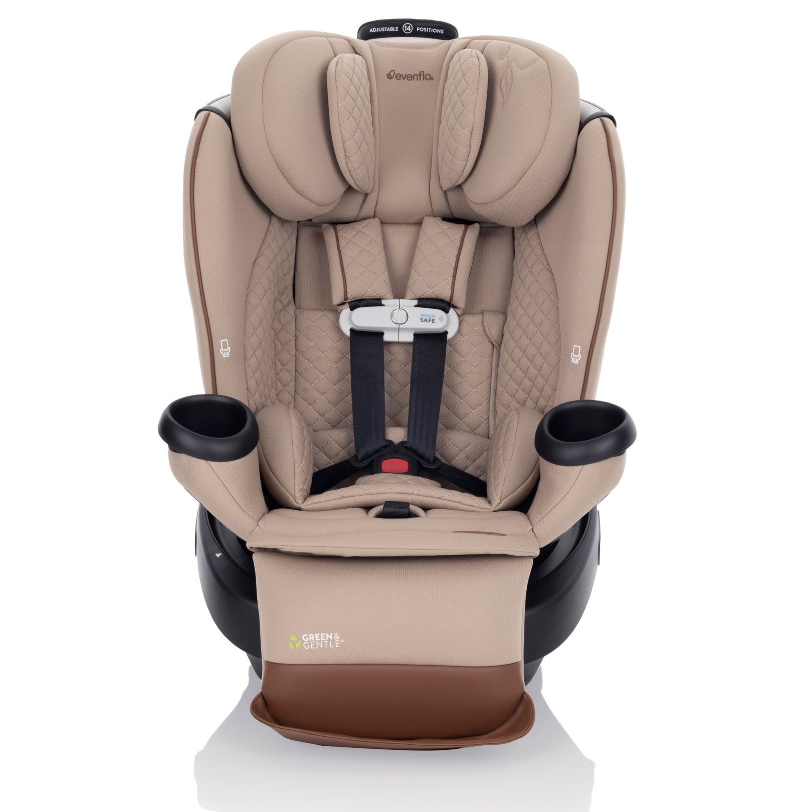 Evenflo Revolve360 Extend All-in-One Rotating Car Seat with Green ...