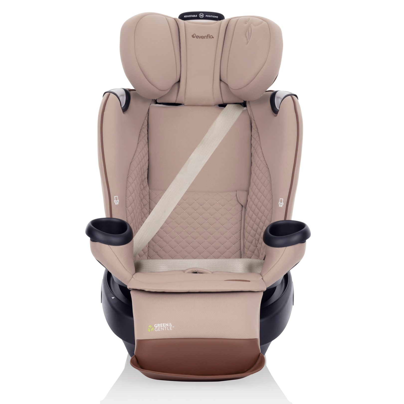 Evenflo Revolve360 Extend All-in-One Rotating Car Seat with Green ...