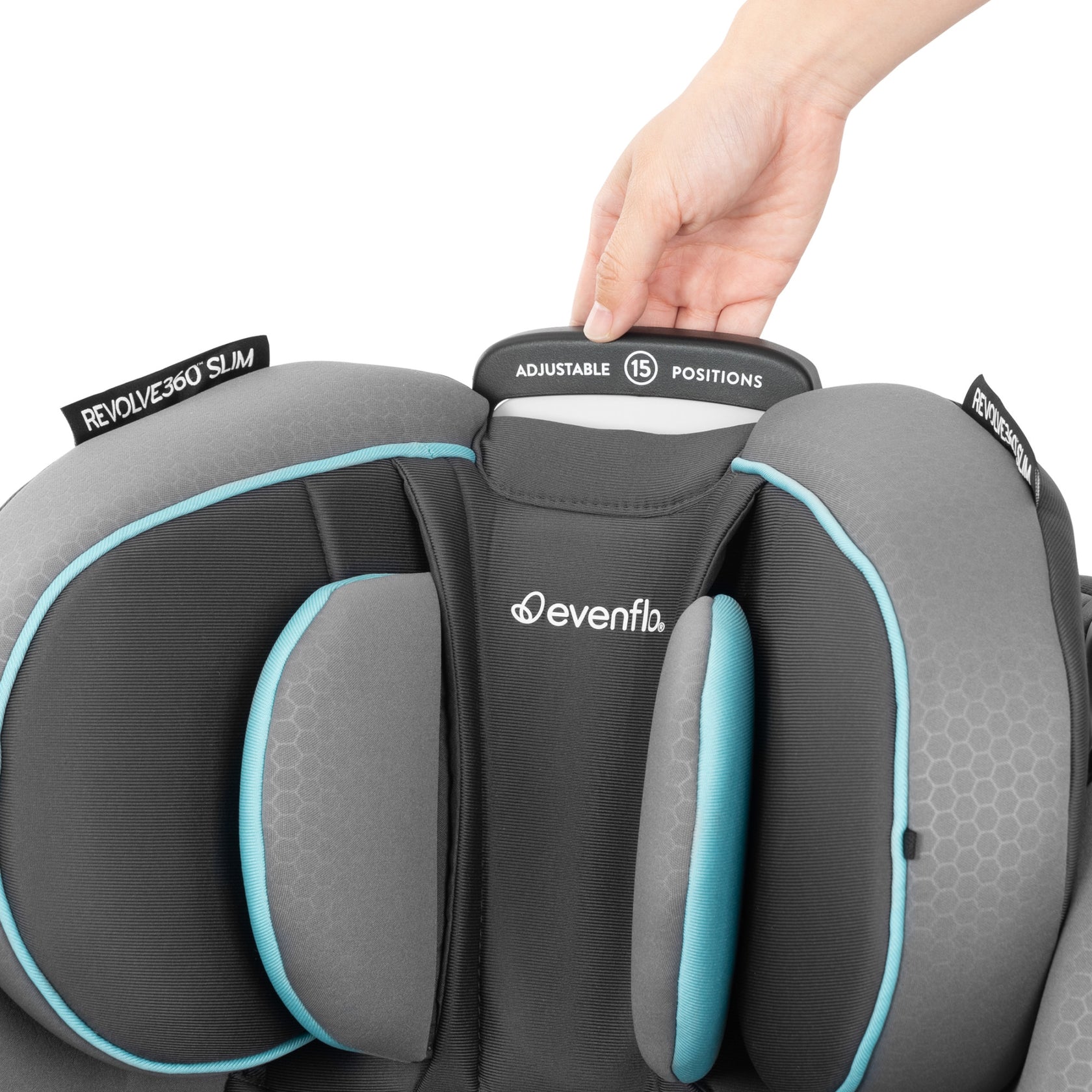 Revolve360 Slim 2-in-1 Rotational Convertible Car Seat - Evenflo ...