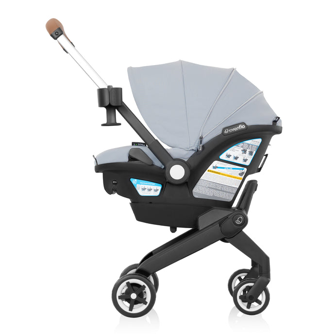Evenflo Shyft DualRide Infant Car Seat Stroller Combo w Carryall ...