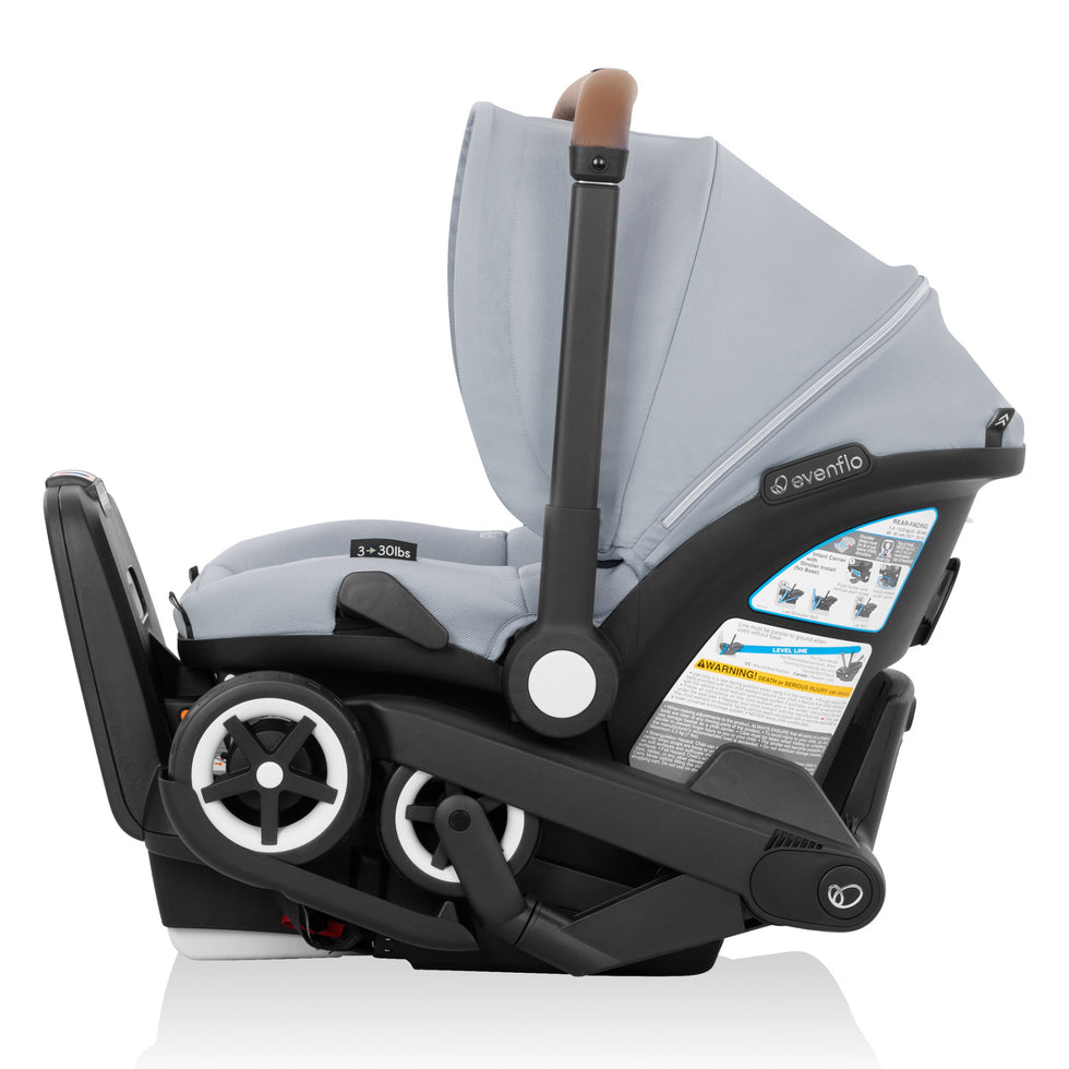 Evenflo Shyft DualRide Infant Car Seat Stroller Combo w Carryall ...