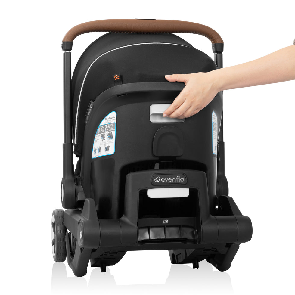 Evenflo Shyft DualRide Infant Car Seat Stroller Combo w Carryall ...