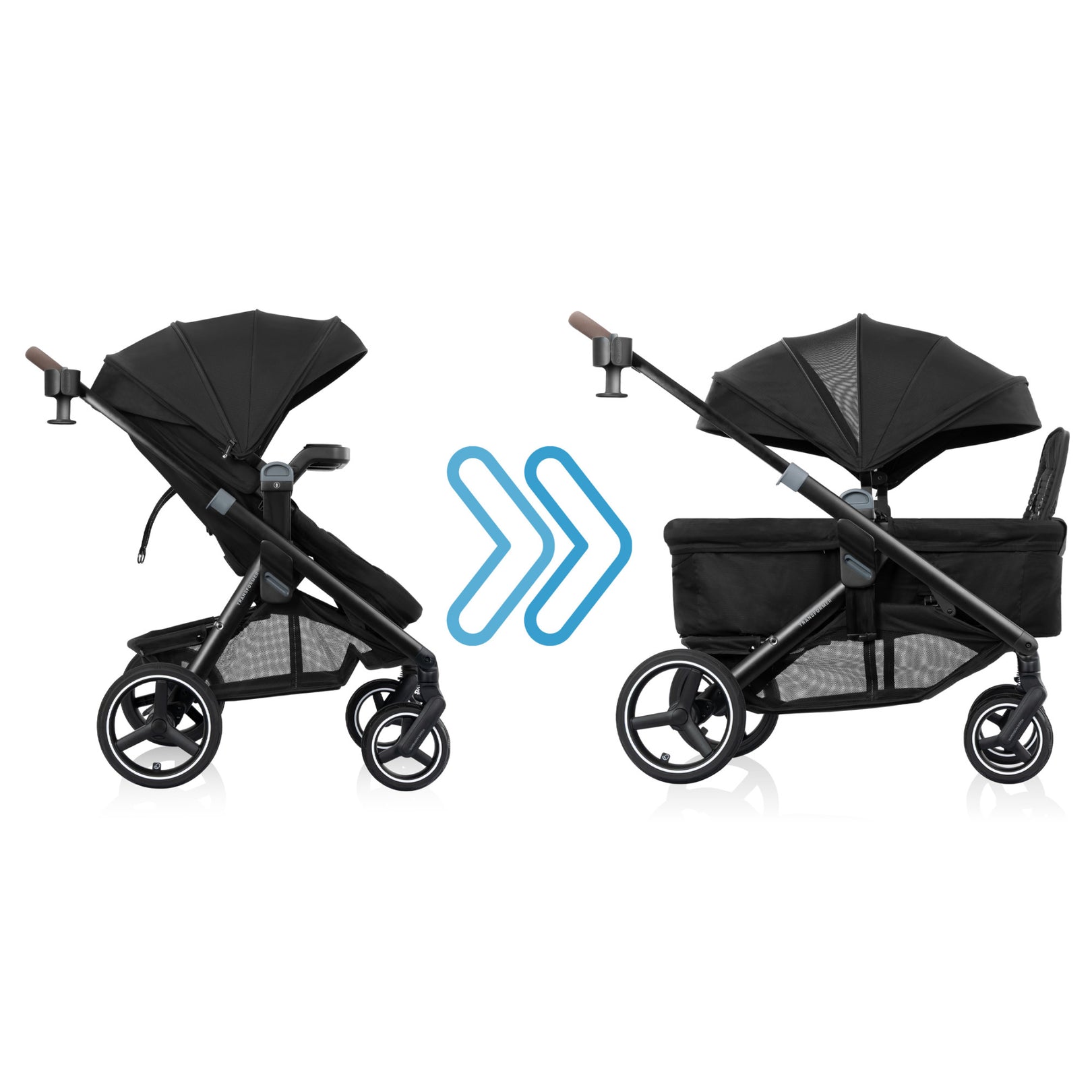 Evenflo Evenflo® Transformer™ Stroller to Wagon Travel System Featuring ...