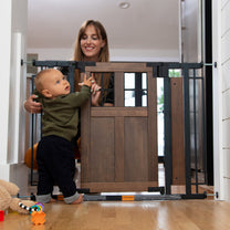 Barn Door Walk-Thru Baby Gate | Evenflo® Official Site