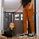 Barn Door Walk-Thru Baby Gate | Evenflo® Official Site