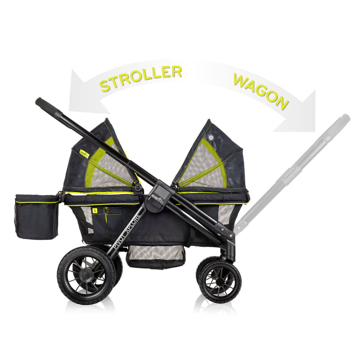 Pivot Xplore All-Terrain Stroller Wagon | Evenflo® Official Site