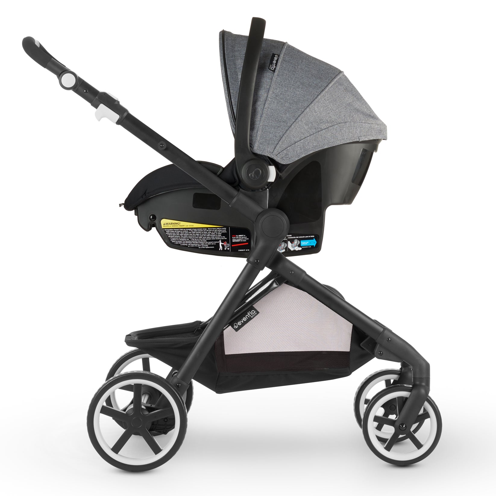 Evenflo Gold Pivot Xpand Travel System with SecureMax Infant Car Seat ...