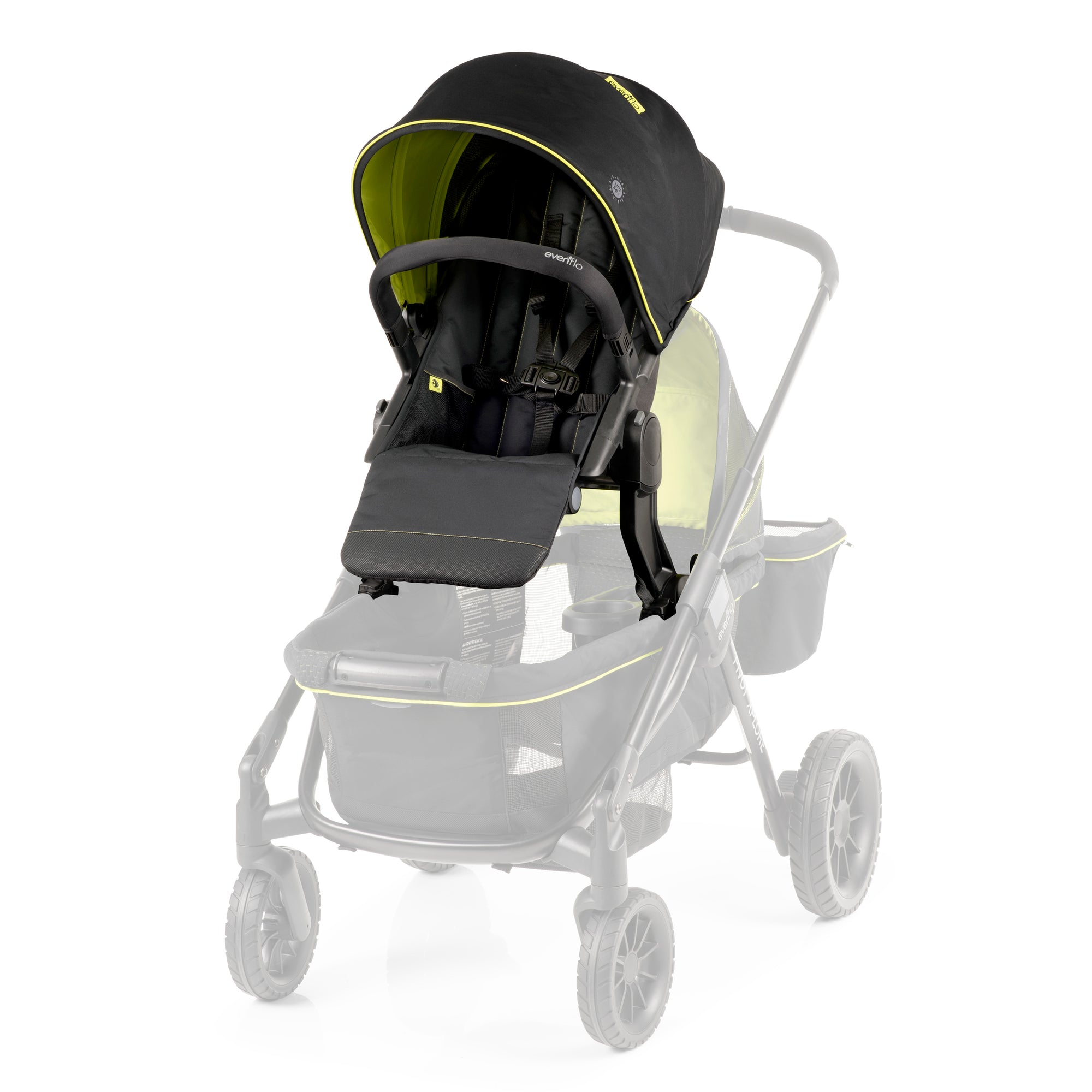 Pivot Xplore Stroller Wagon Toddler Second Stroller Seat - Evenflo ...