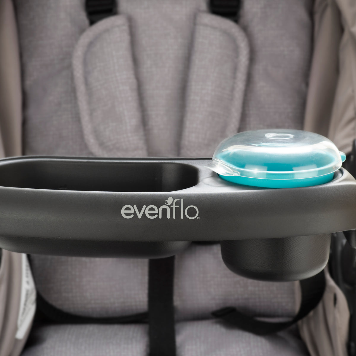 Stroller Snack Tray With Removable Cup | Evenflo® Official Site